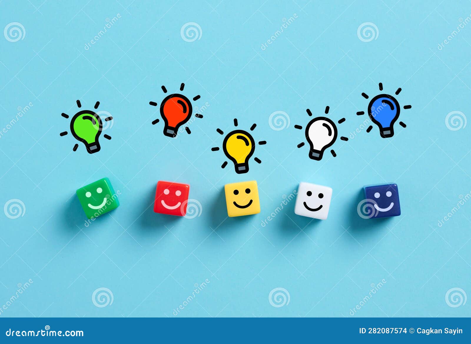 Brainstorming and Generating Different Creative Ideas. Idea Variation ...