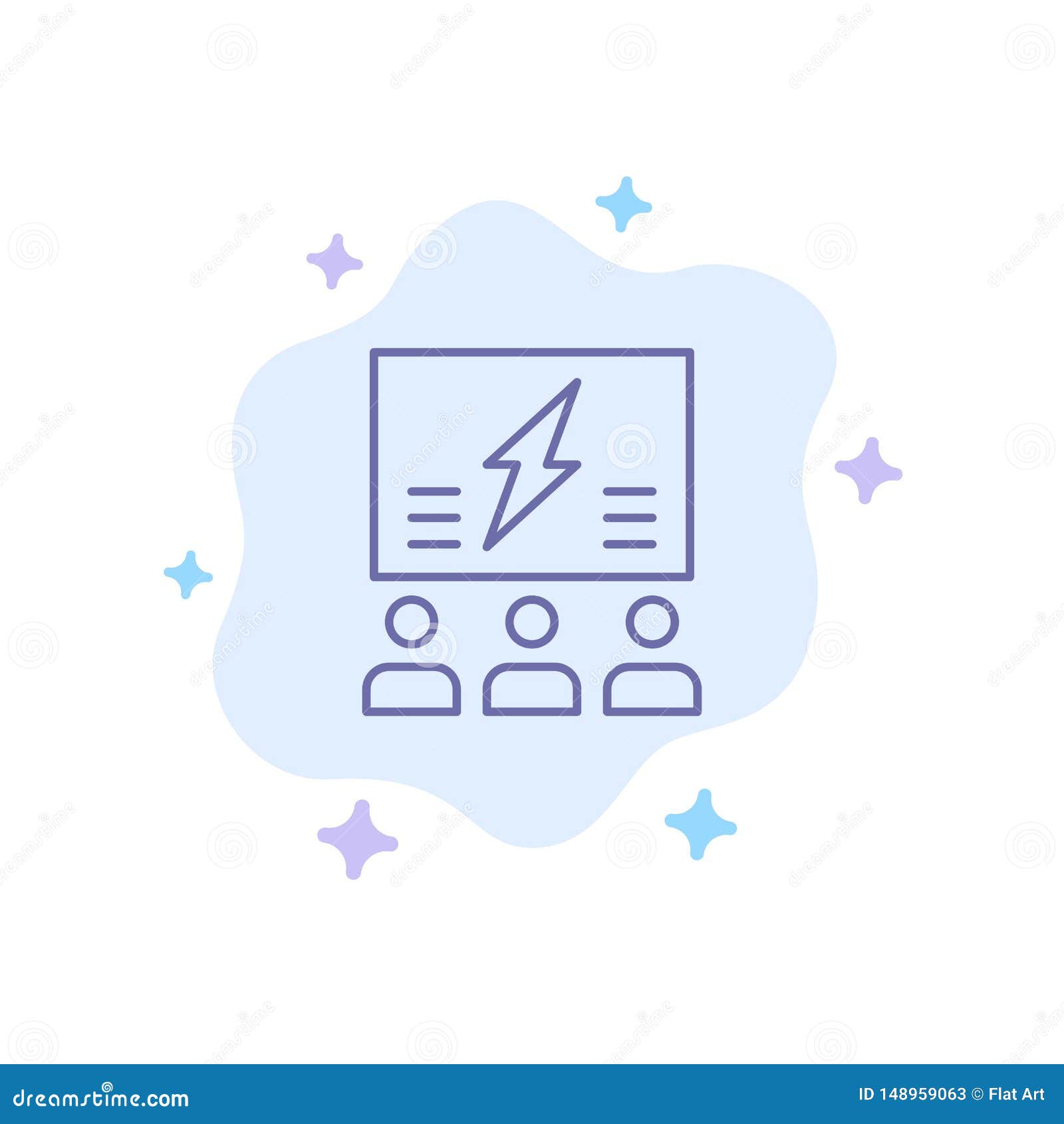 Brainstorming, Group, Idea, Solution, Team, Think, Thinking Blue Icon ...