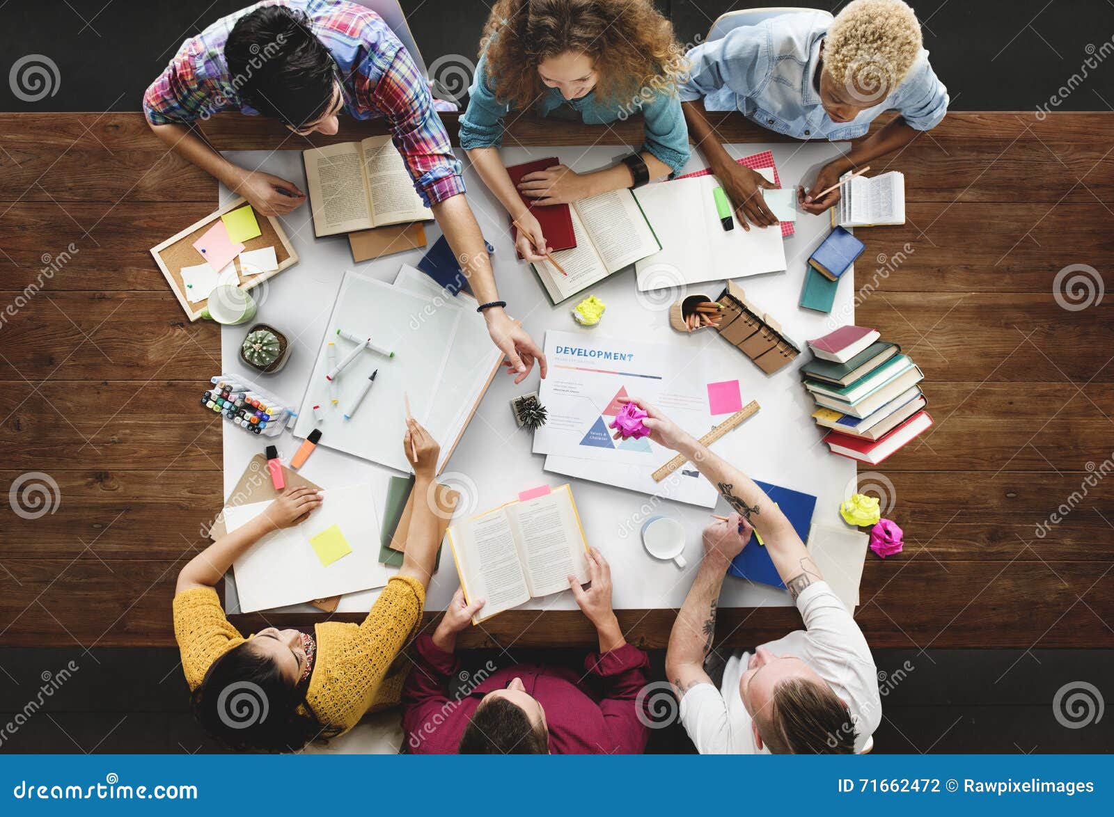 Brainstorming Group of People Working Concept Stock Photo - Image of ...