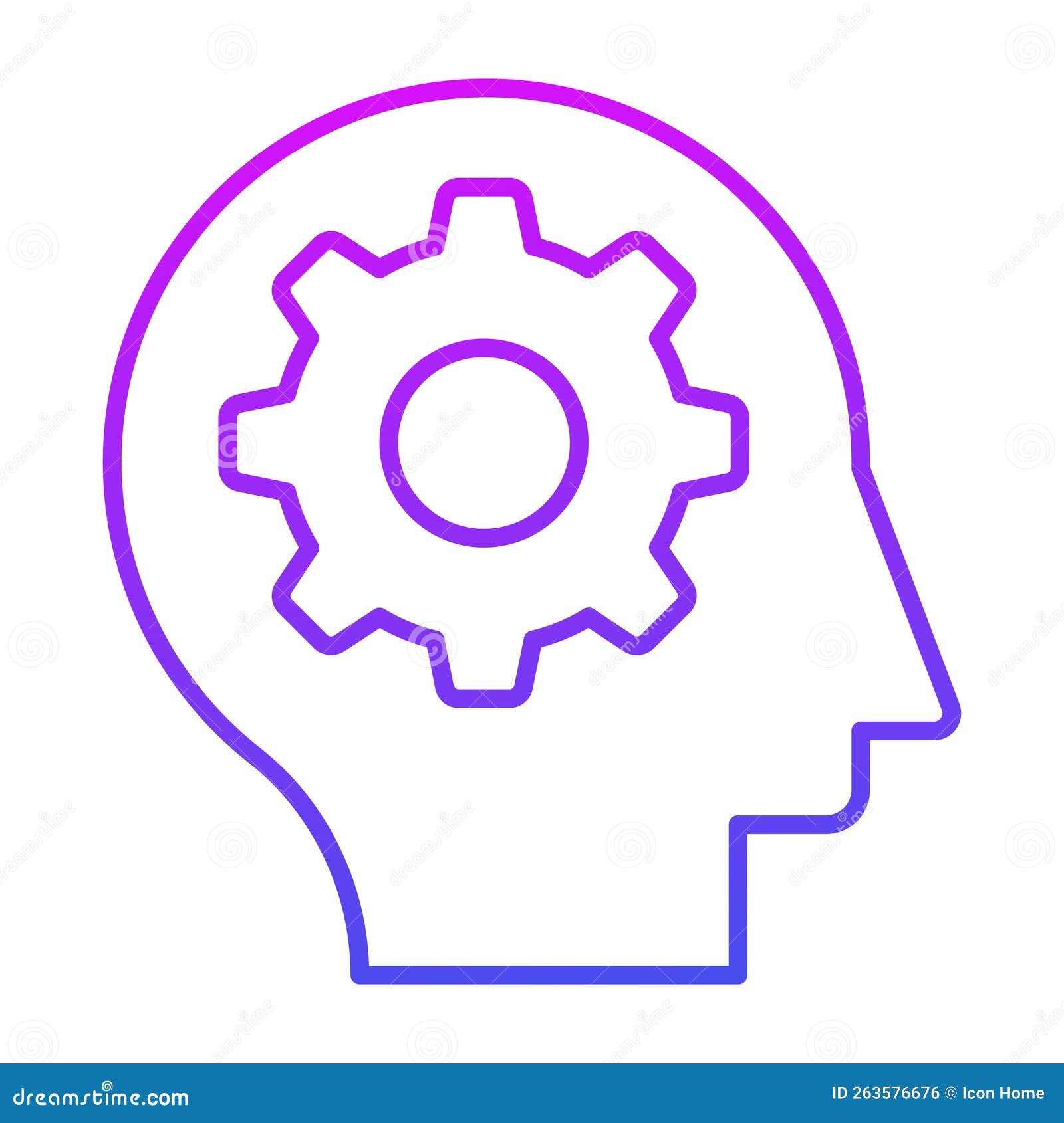 Brainstorming Icon Modern Vector Illustration Stock Vector ...