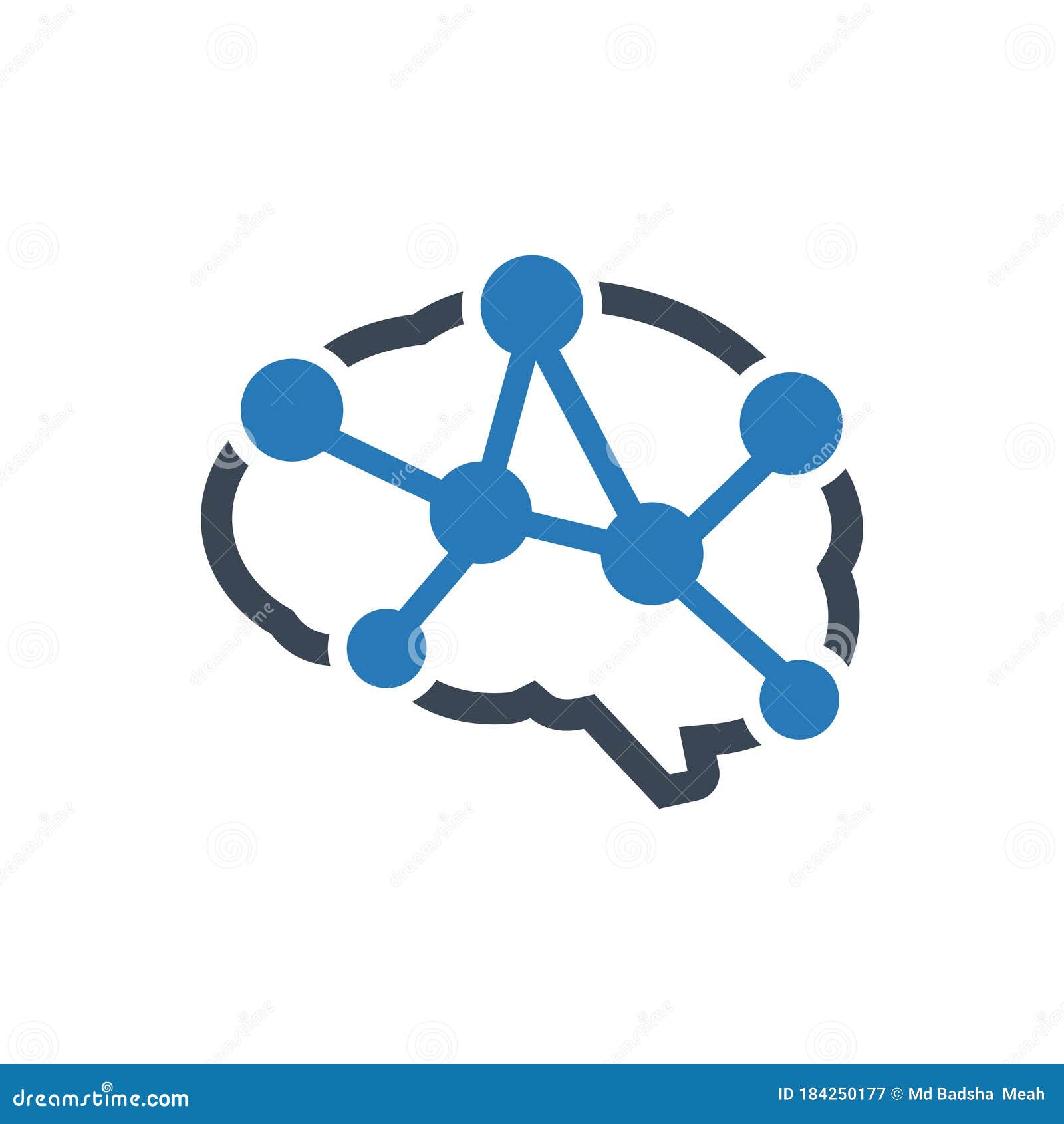 Brainstorming icon stock vector. Illustration of brain - 184250177