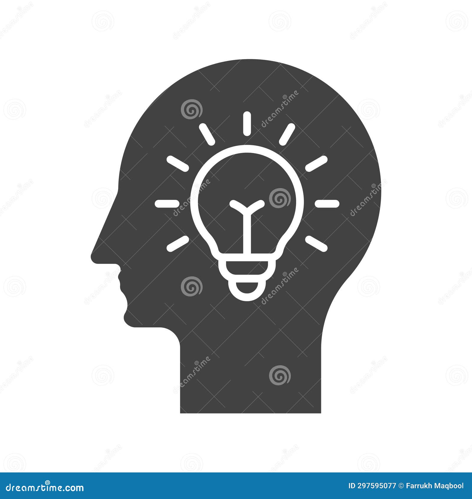Brainstorming Icon In Trendy Design Style. Brainstorming Icon Isolated ...