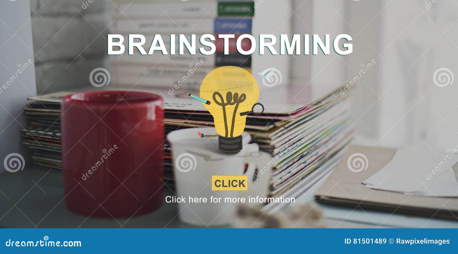 Brainstorming Planning Strategy Solution Concept Stock Image - Image of ...