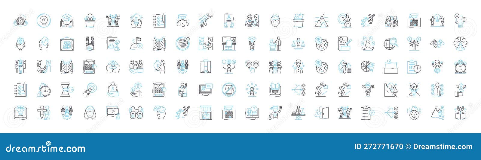 Brainstorming And Productivity Vector Line Icons Set. Brainstorming ... Brainstorming And Productivity Vector Line Icons Set. Brainstorming ...