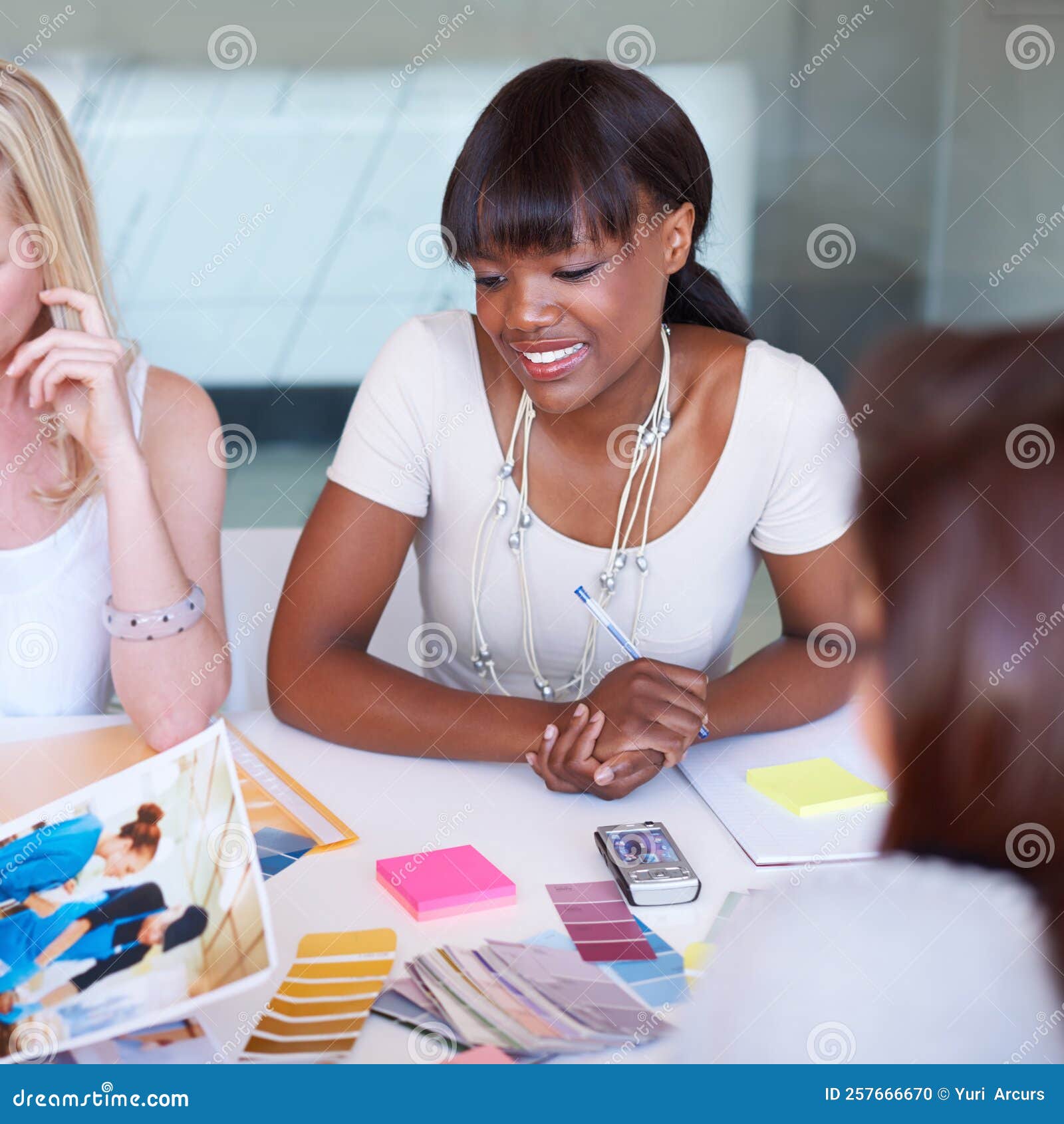 Brainstorming Session at an Agency. a Creative Team Brainstorming in ...