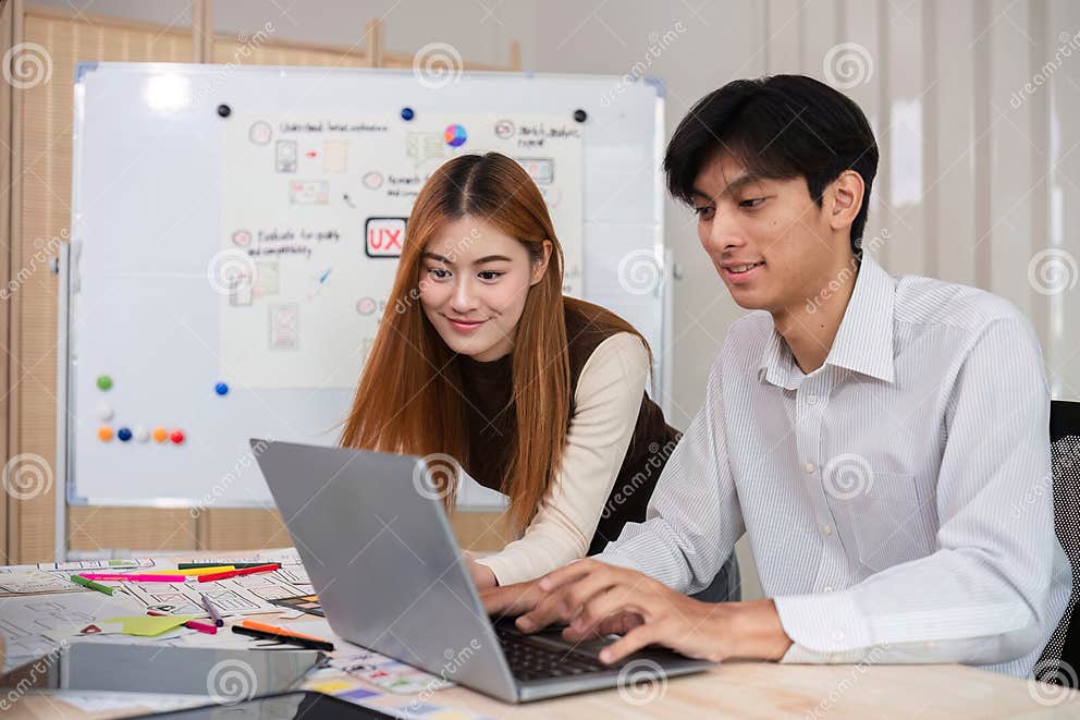 Brainstorming Session for the Creative Team of Designers in Application ...