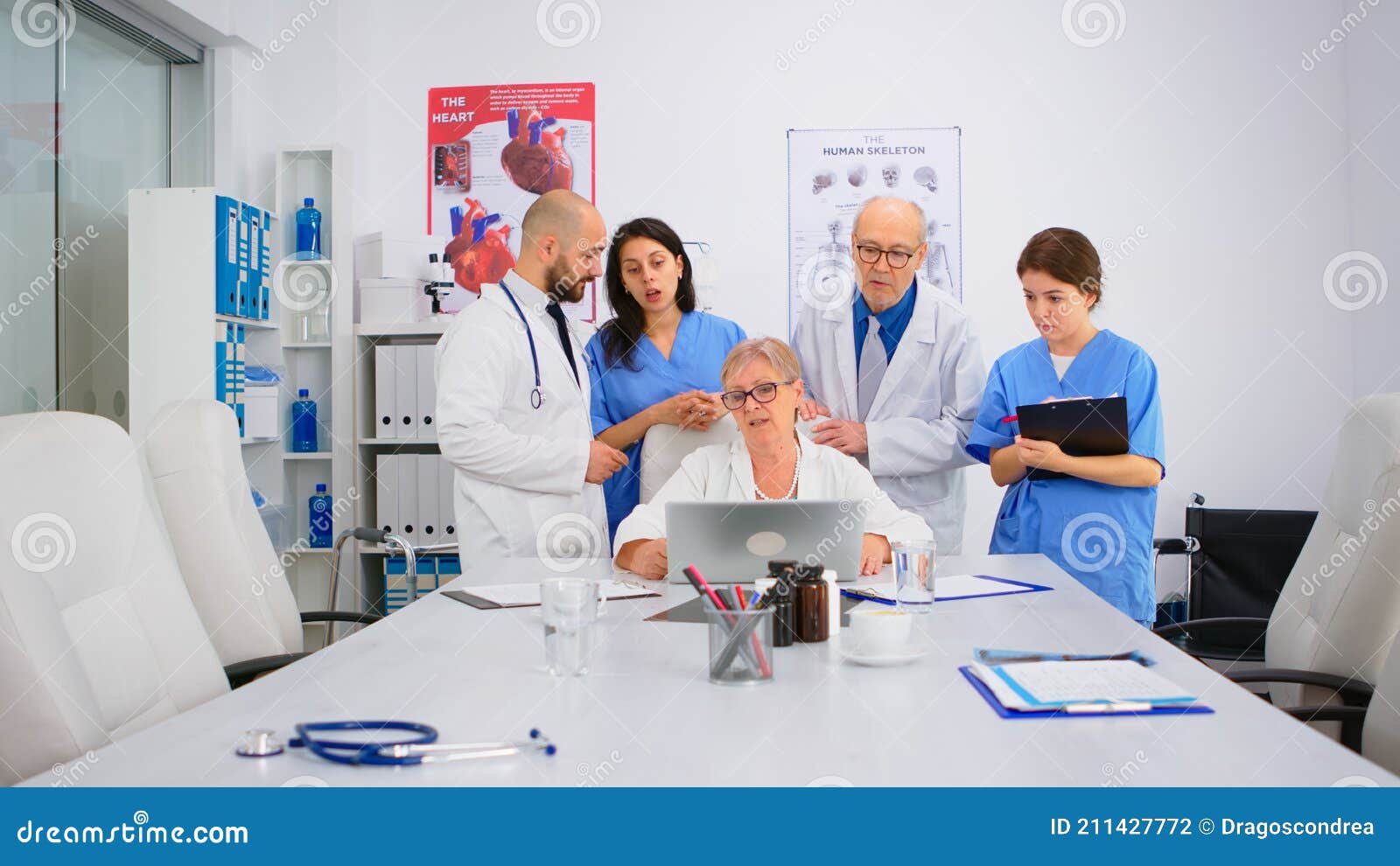 Brainstorming Teamwork of Physicians Solving Problem Related To ...