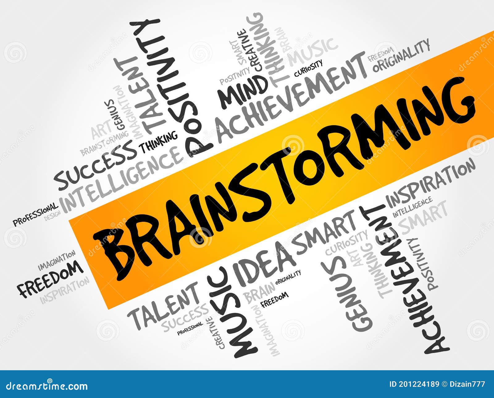 Brainstorming Word Cloud Collage Stock Illustration - Illustration of ... Brainstorming Word Cloud Collage Stock Illustration - Illustration of ...