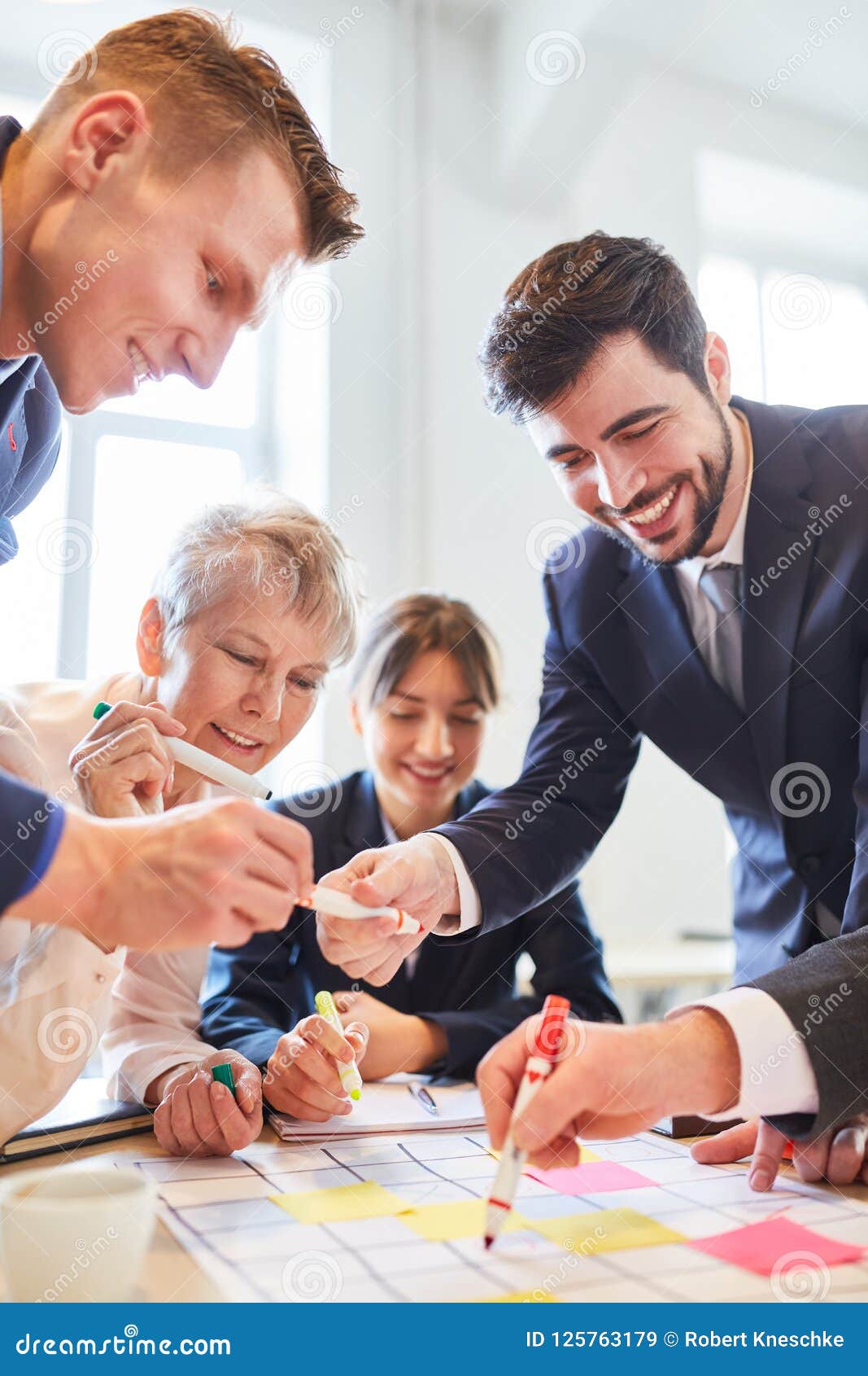 Brainstorming Workshop for Creative Ideas Stock Image - Image of ...