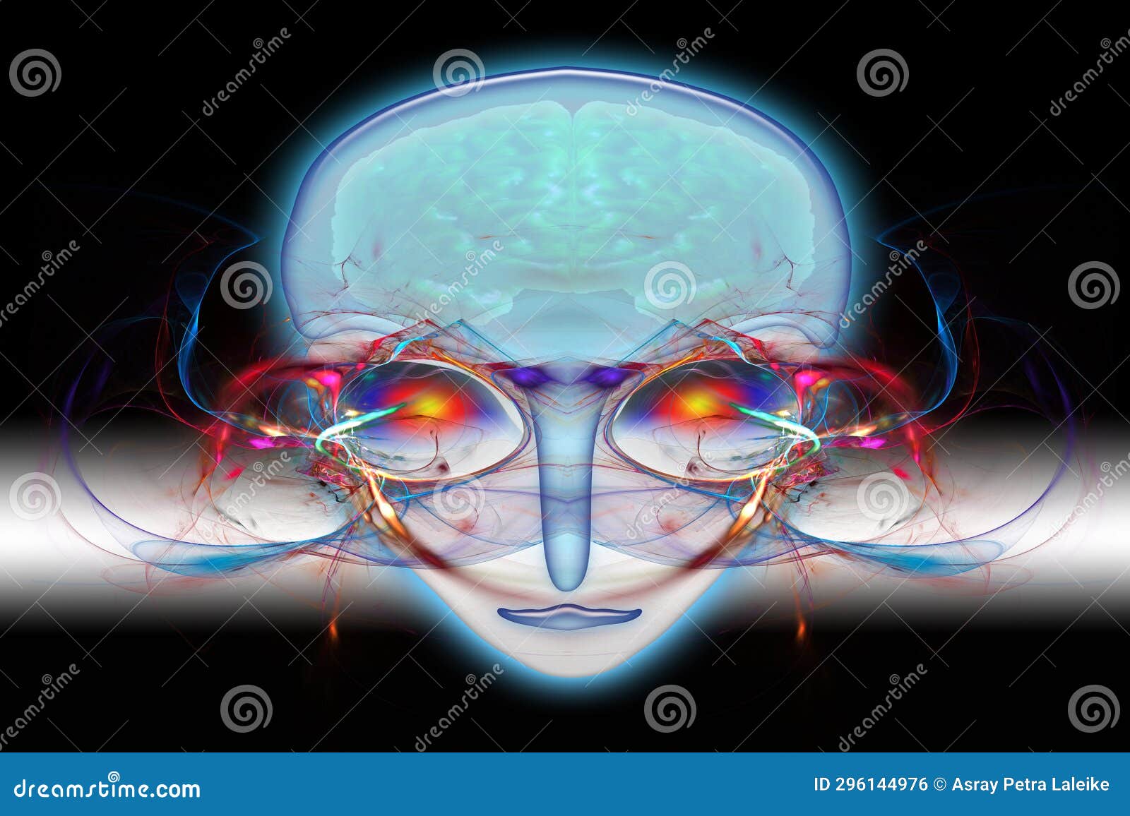 Brainwashing - Shapes and Colors, Abstract Computer Art Stock ...