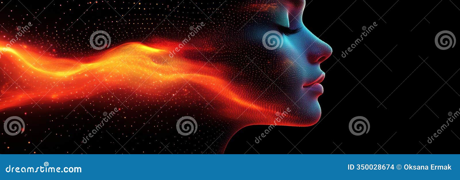 Brainwave Activity Patterns Visualized in Abstract Designs ...