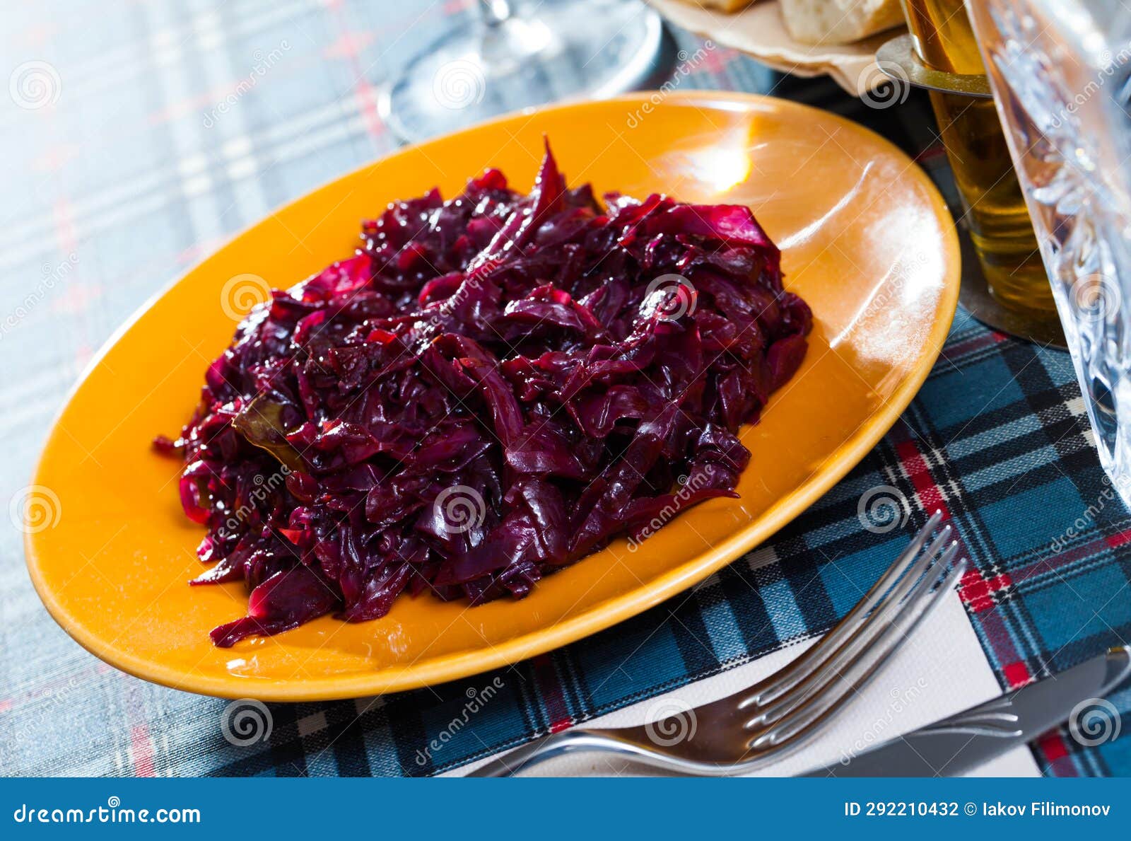 Braised red cabbage stock photo. Image of nature, country - 292210432