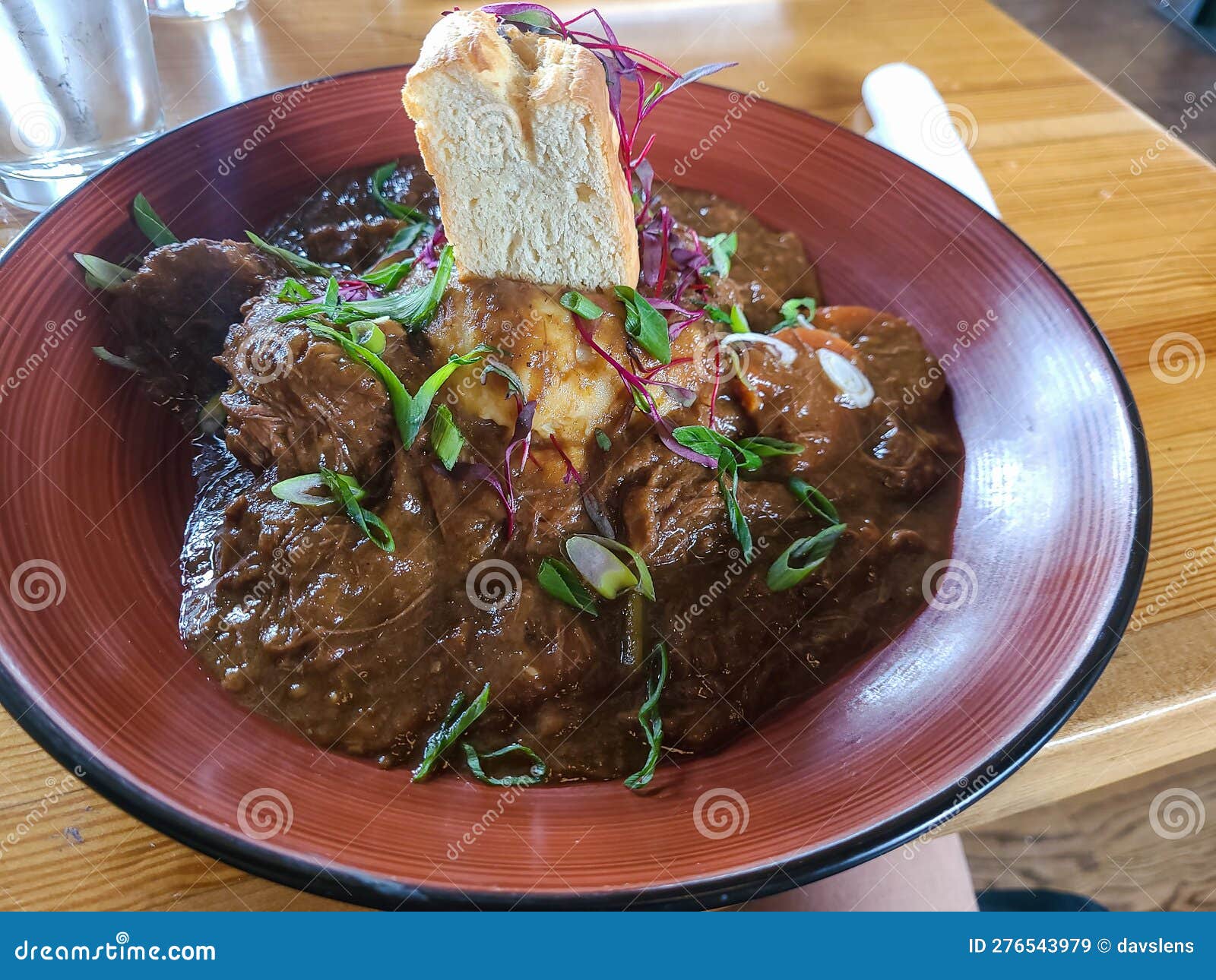 Braised Short rib stock image. Image of barbq, dining - 276543979