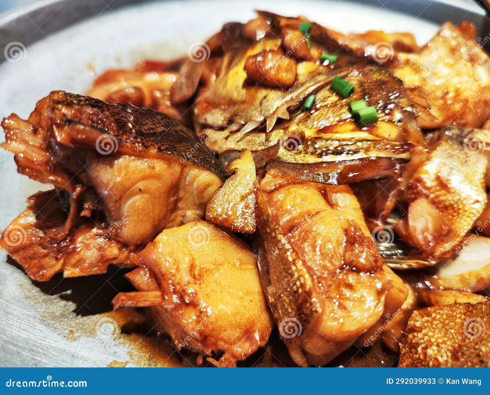 Braised Smelly Mandarin Fish Stock Image - Image of braised, mandarin ...