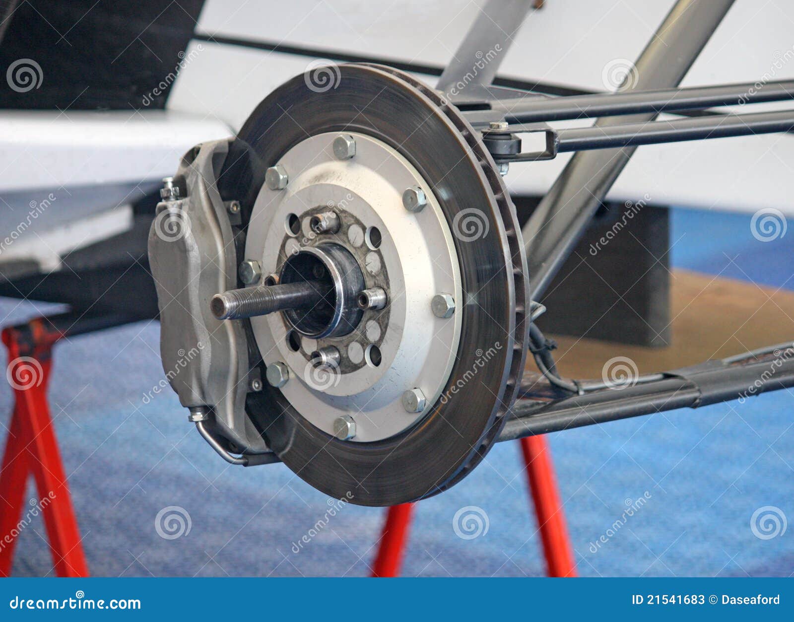 Brake Assembly. stock image. Image of steel, transport - 21541683