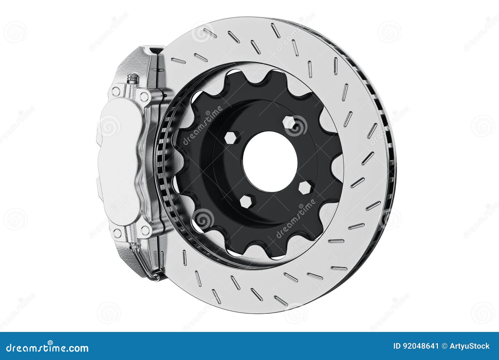 Brake car disk stock illustration. Illustration of equipment - 92048641