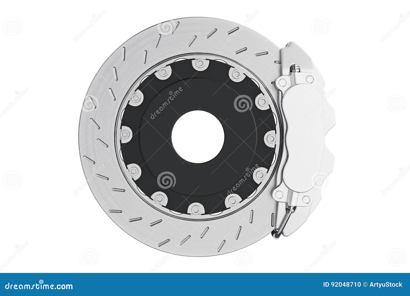 Brake car, front view stock illustration. Illustration of mechanic ...