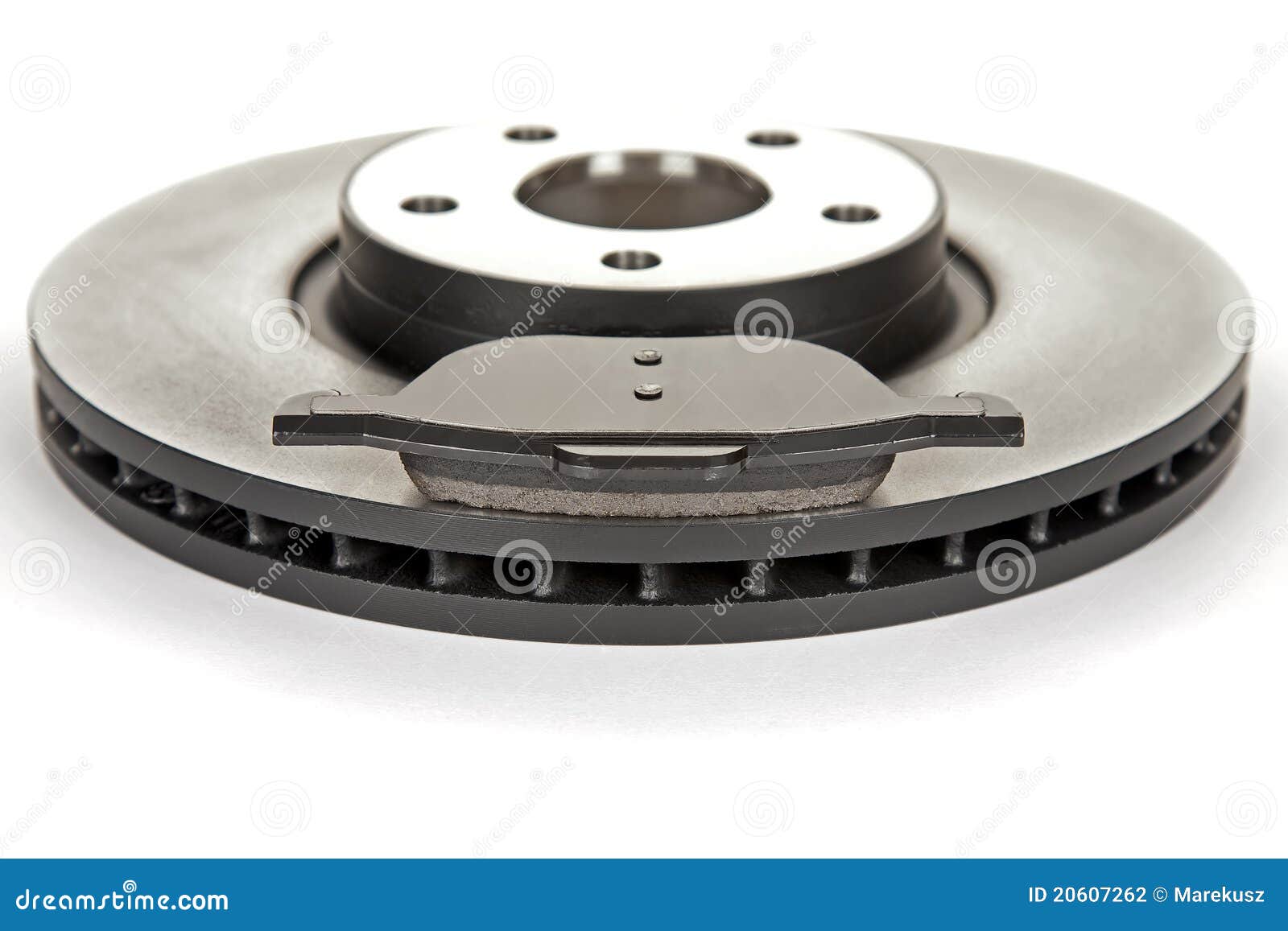 Brake disc and brake pad stock photo. Image of mechanic - 20607262