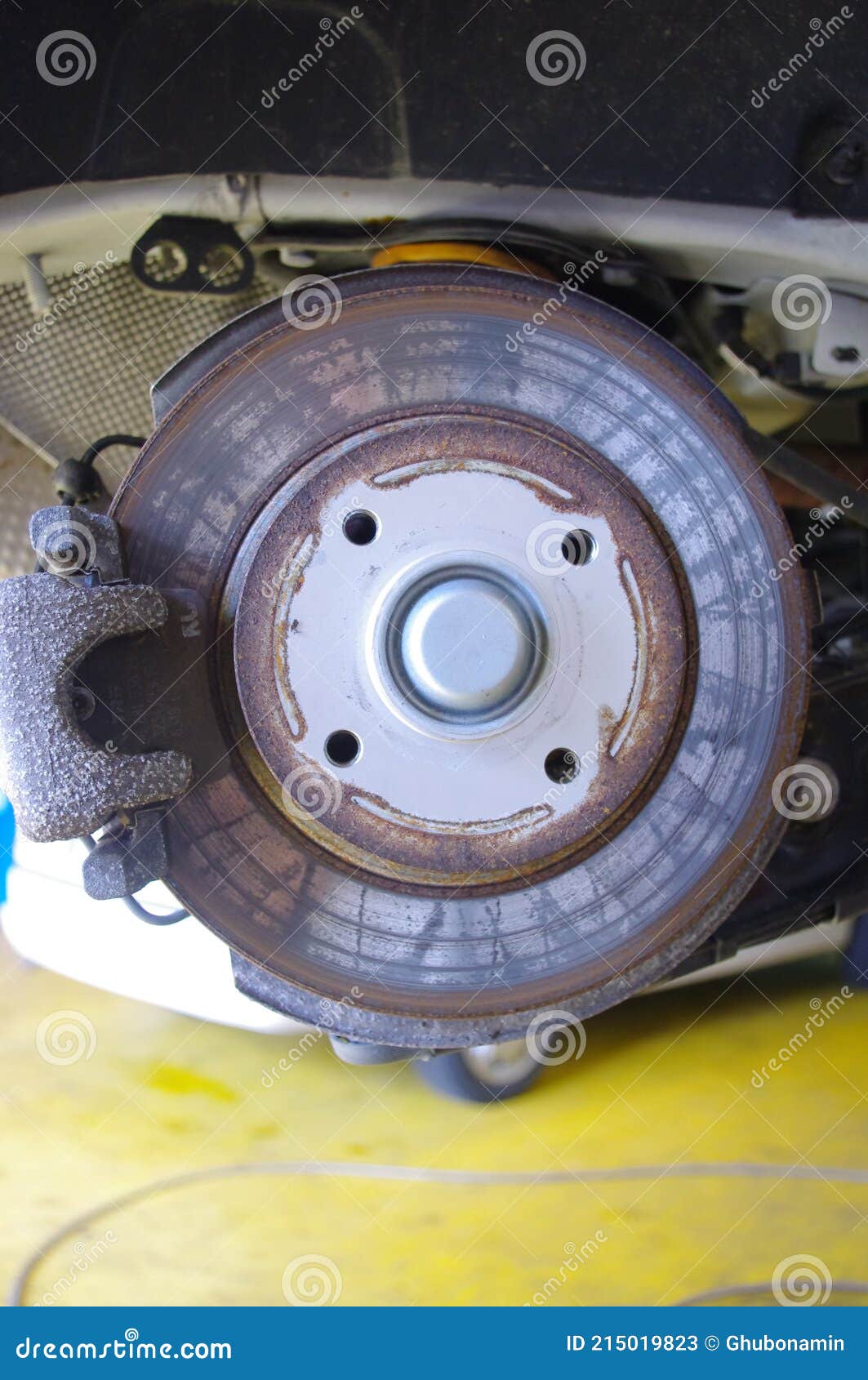Brake disc car stock image. Image of duplicate, silver - 215019823