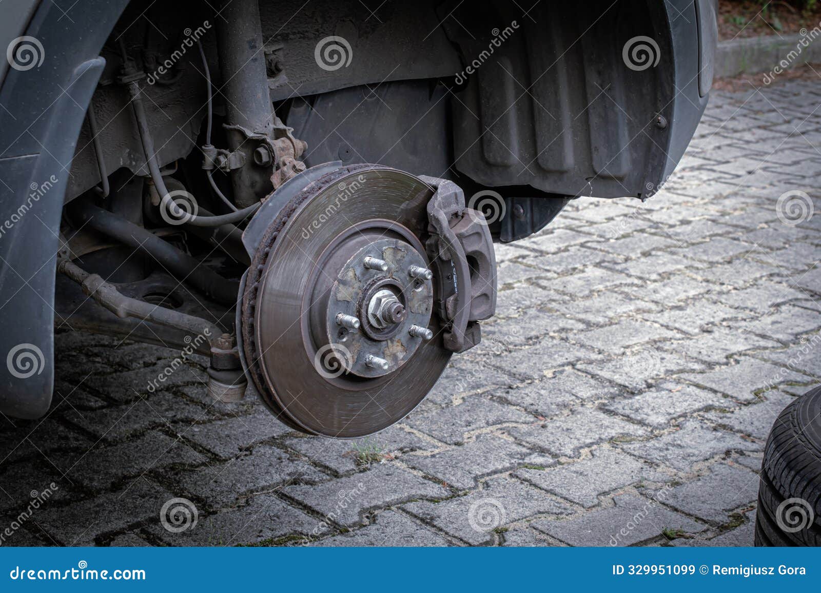 Brake Disc, Car Wheel Suspension Stock Image - Image of industry ...
