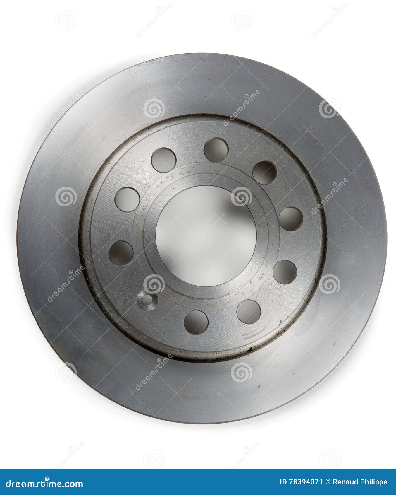 Brake Disc Isolated on White Background Stock Image - Image of ...