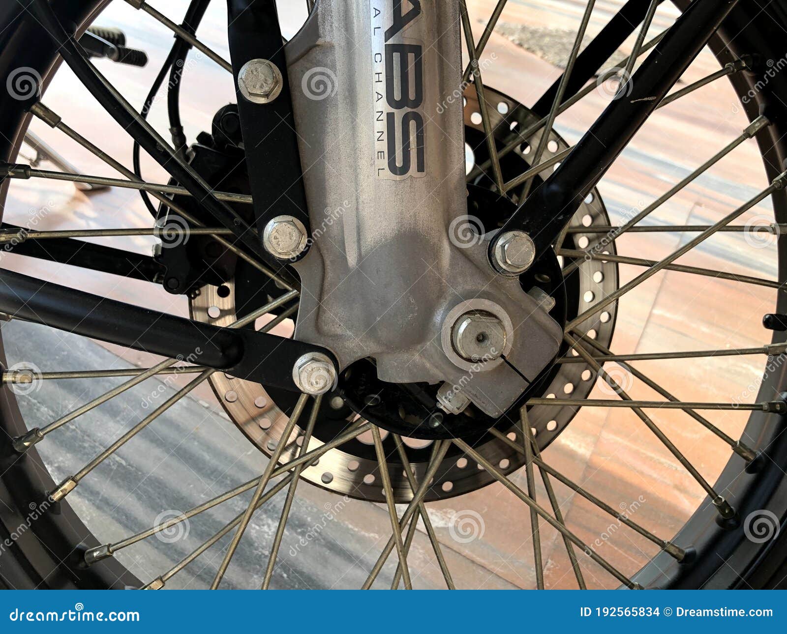 Brake Disk Tire Car and Jack Stock Photo - Image of tire ...