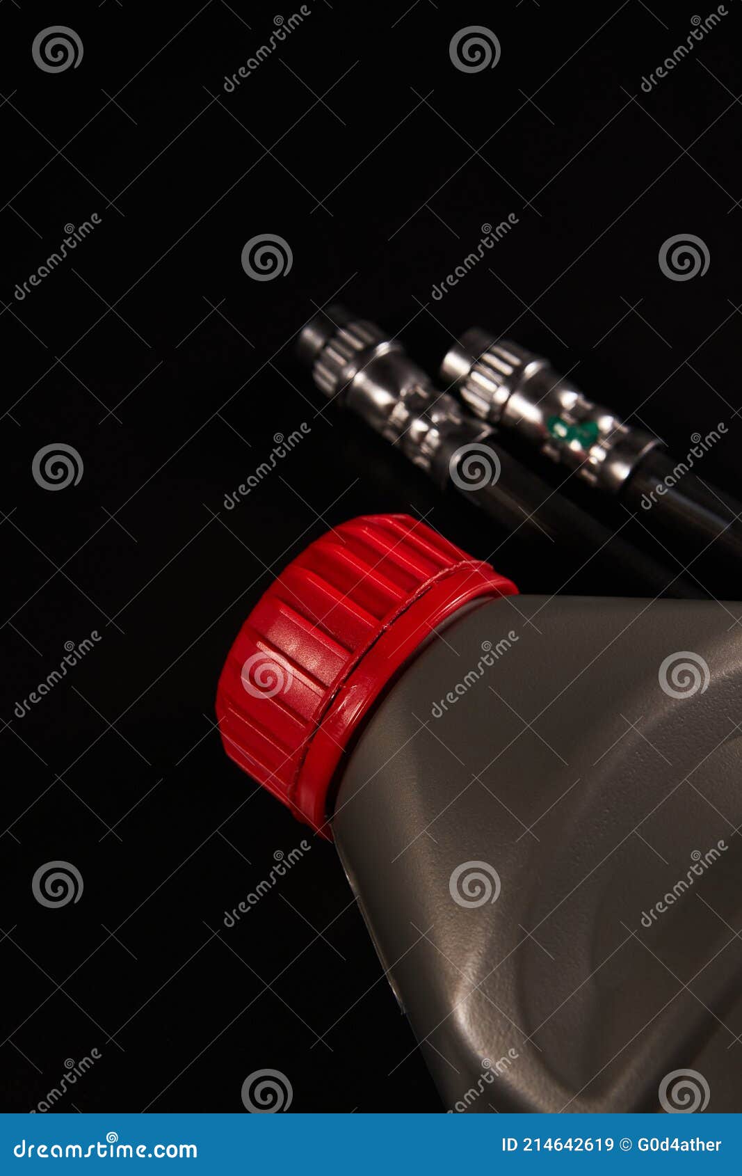 Brake Fluid and Brake Hoses Stock Image - Image of automotive, black ...