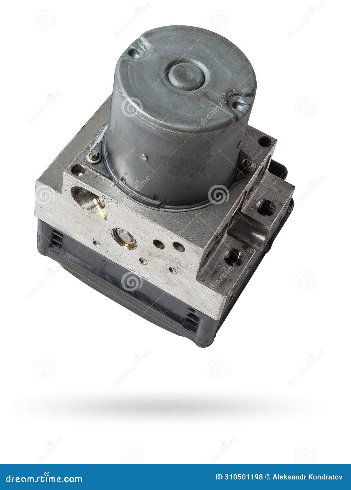 Brake Fluid Pump Control Unit for Distributing Braking Force To Different Wheels during ...