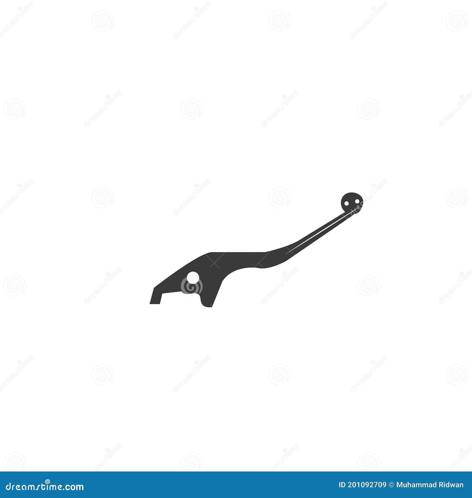 Brake Handle Motor Cycle Vector Design Stock Vector - Illustration of ...