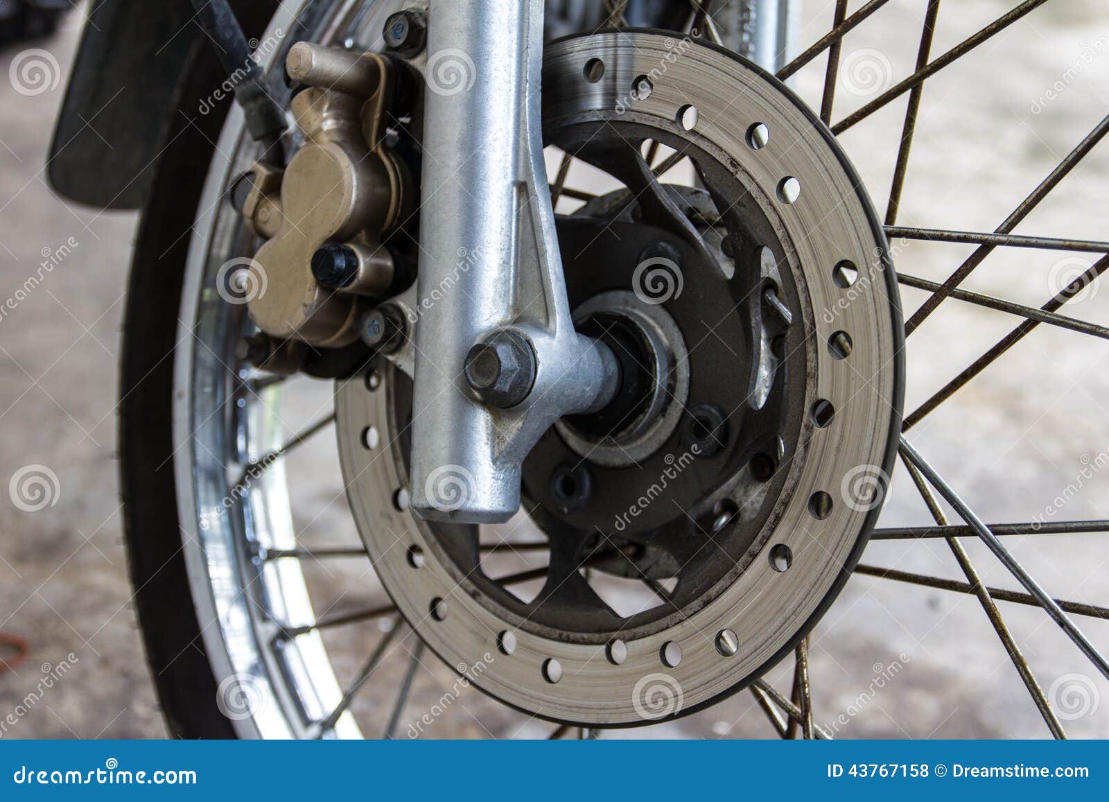 Brake motorcycle stock photo. Image of brakes, vehicle - 43767158