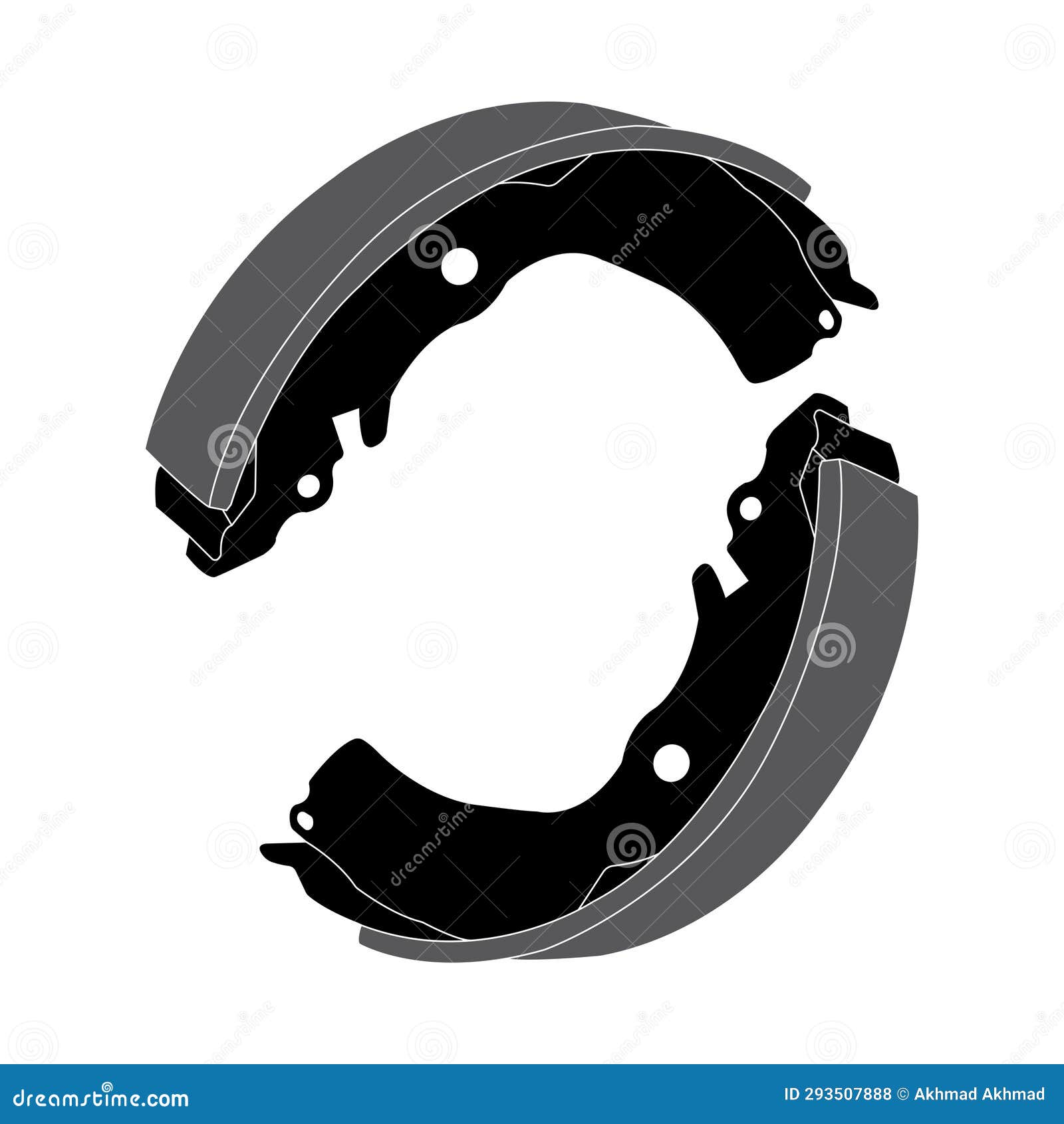 Brake pad icon stock vector. Illustration of automotive - 293507888