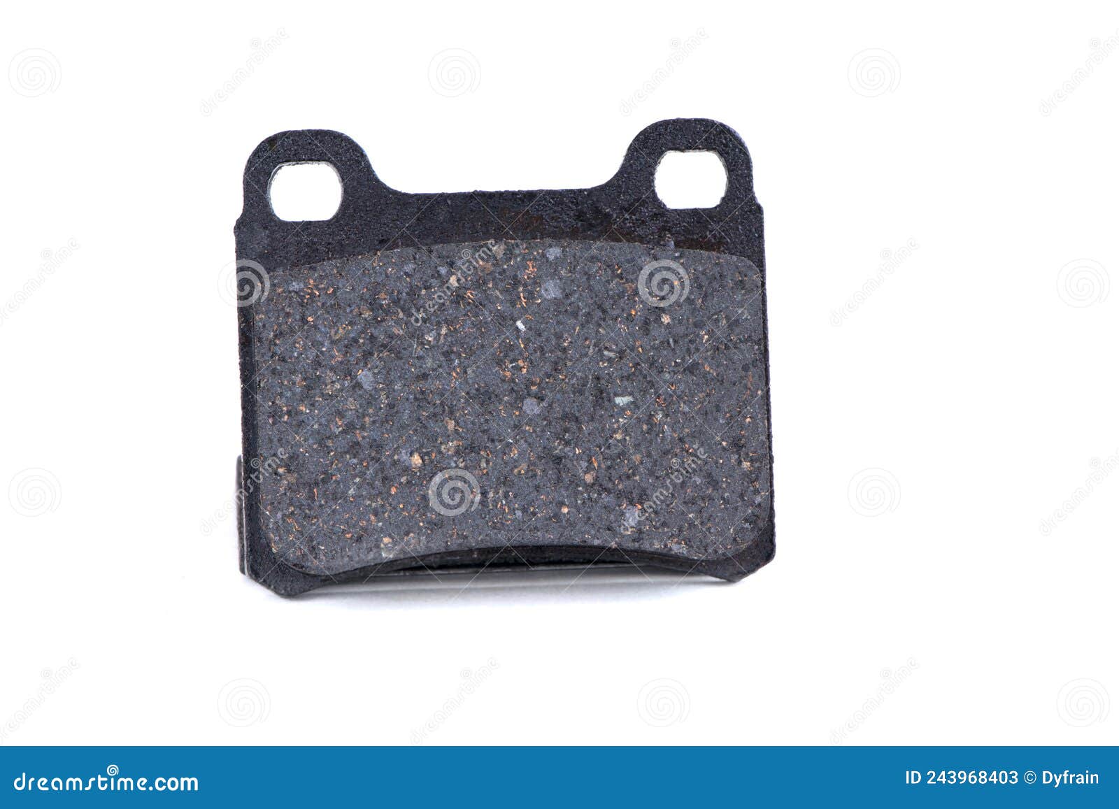 Brake Pads for the Car Isolated on a White Background.Car Parts, Brake ...
