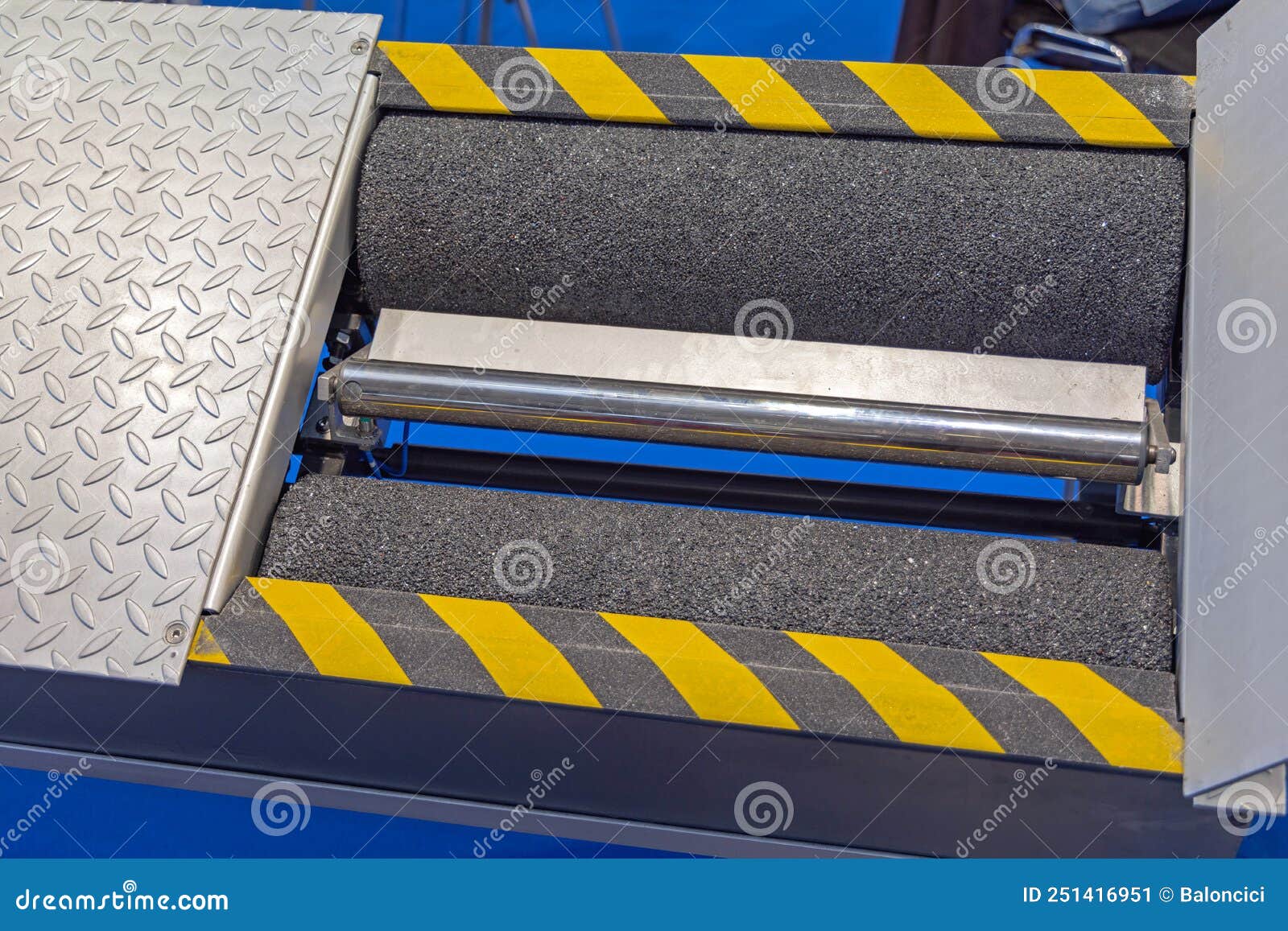 Brake Roller Testing stock image. Image of modern, garage - 251416951