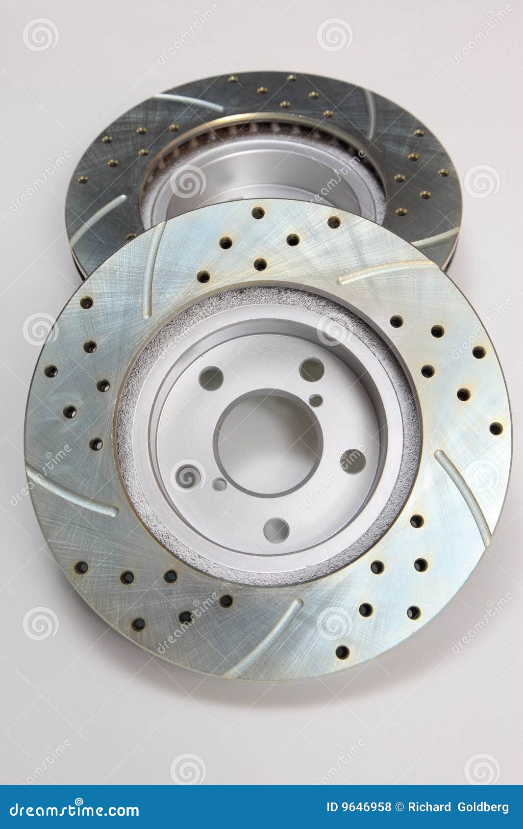 Brake Rotors stock photo. Image of silver, brake, steel - 9646958