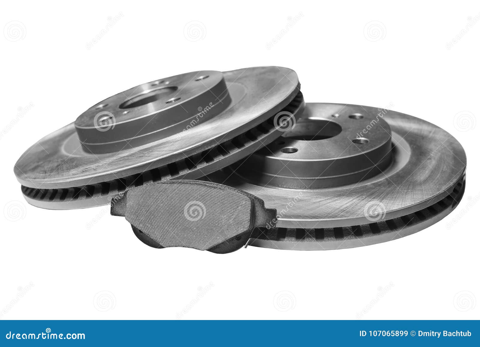 Brake shoe and discs stock image. Image of pads, safety - 107065899