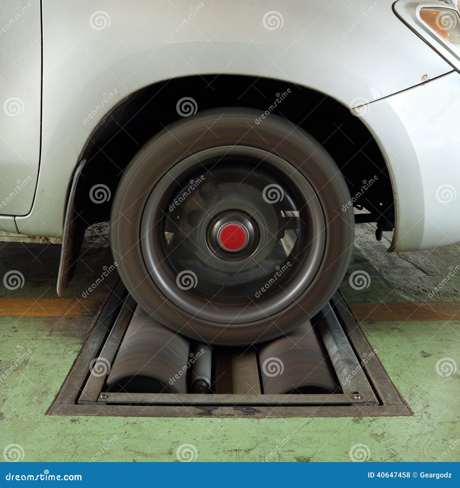 Brake Testing System of Car Stock Photo - Image of reel, measure: 40647458
