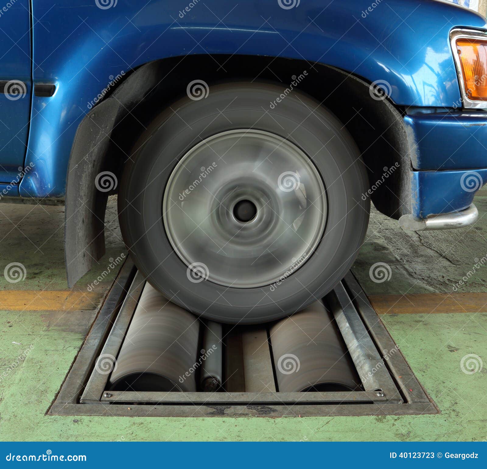 Brake Testing System of Car Stock Image - Image of rubber, auto: 40123723