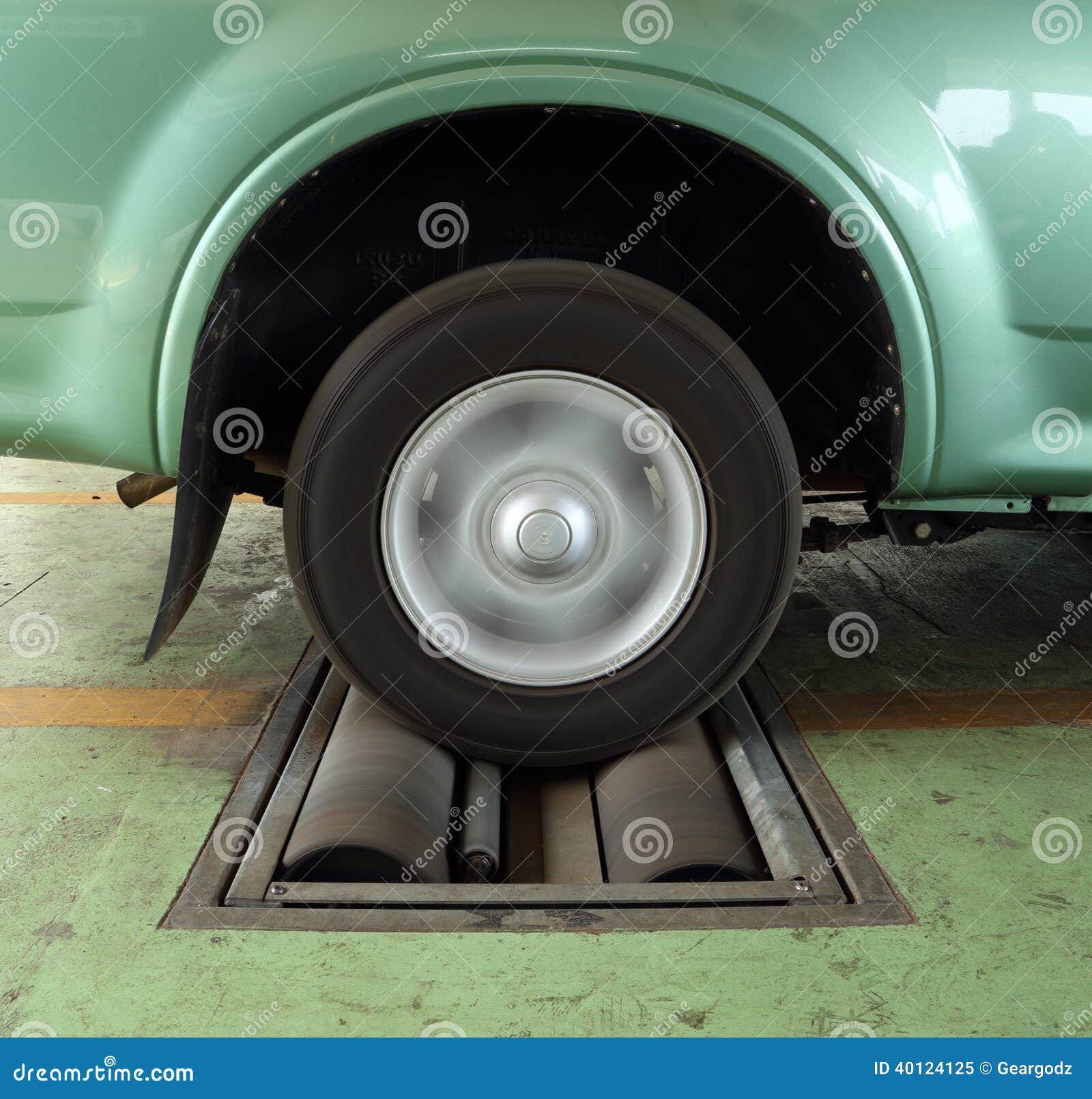 Brake Testing System of Car Stock Image - Image of brake, check: 40124125