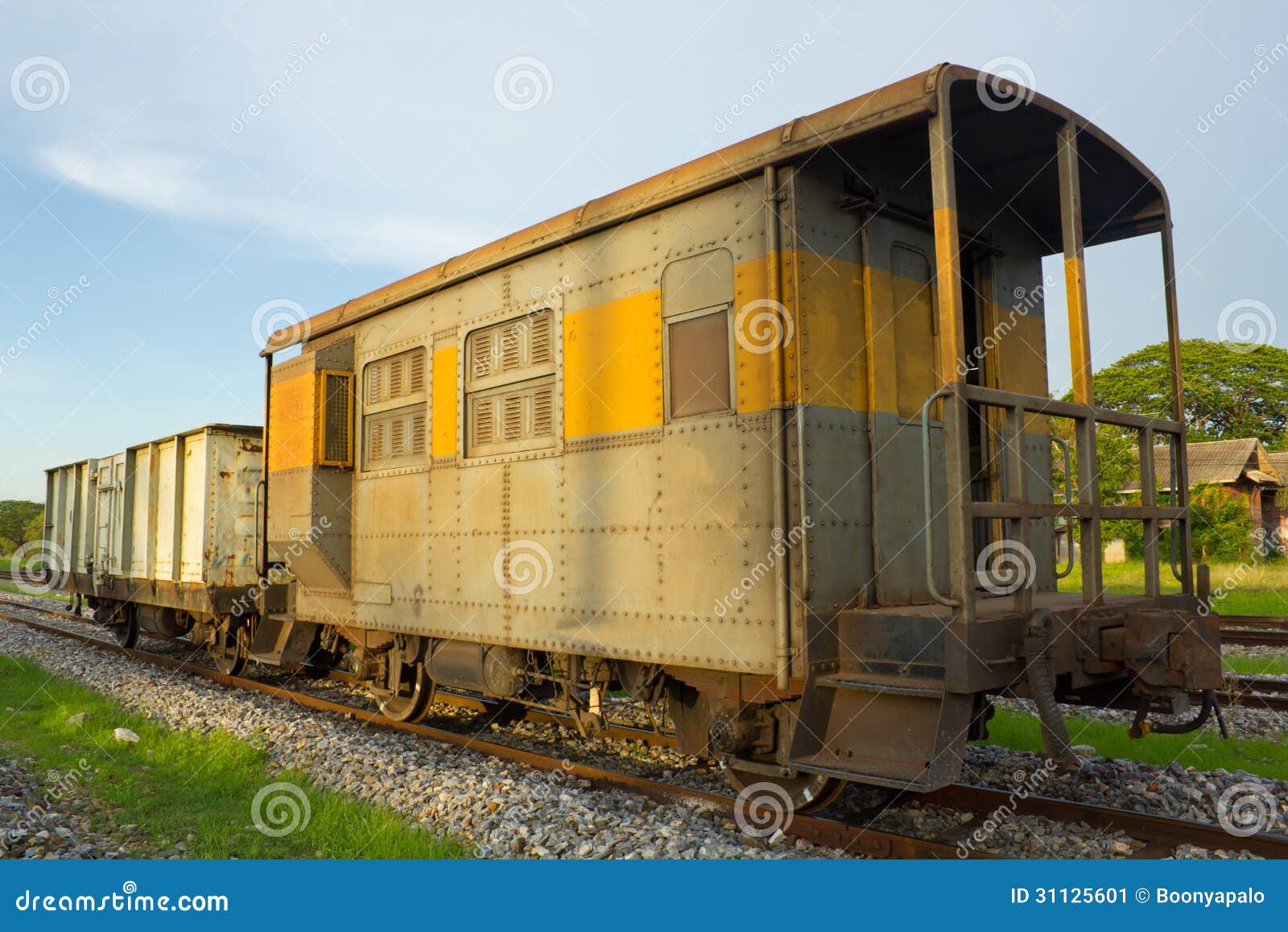 Brake Van stock image. Image of road, auto, transport - 31125601