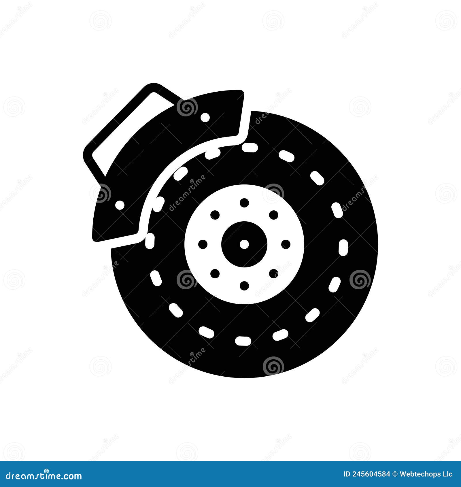 Disk Brakes Cartoon Vector | CartoonDealer.com #38338081