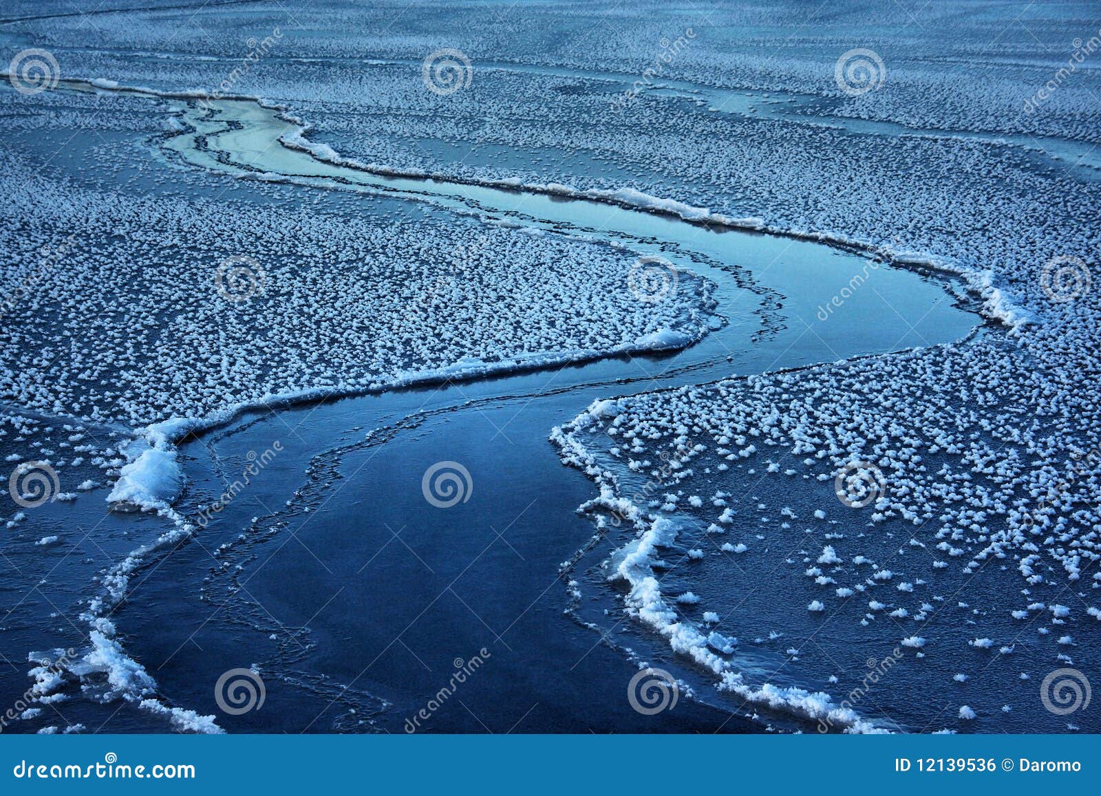 Braking the ice stock photo. Image of broken, winter - 12139536