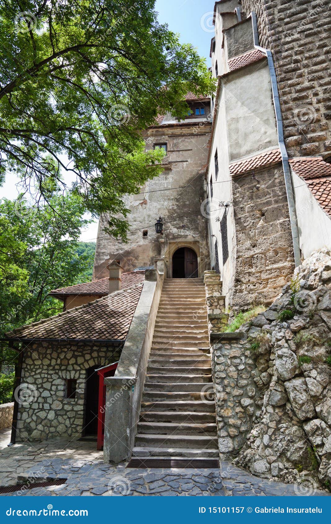 Bran Castle stock image. Image of royal, medieval, castle - 15101157