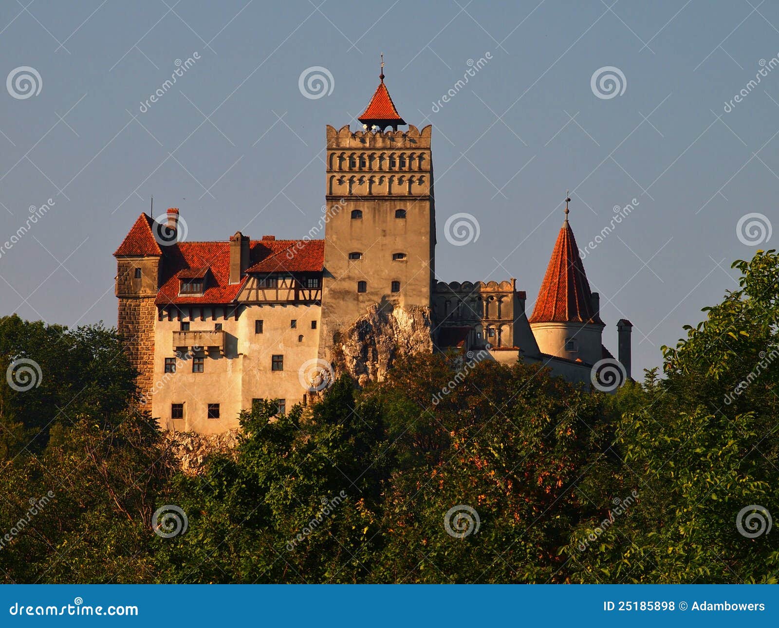 Bran Castle stock photo. Image of travel, brasov, holiday - 25185898