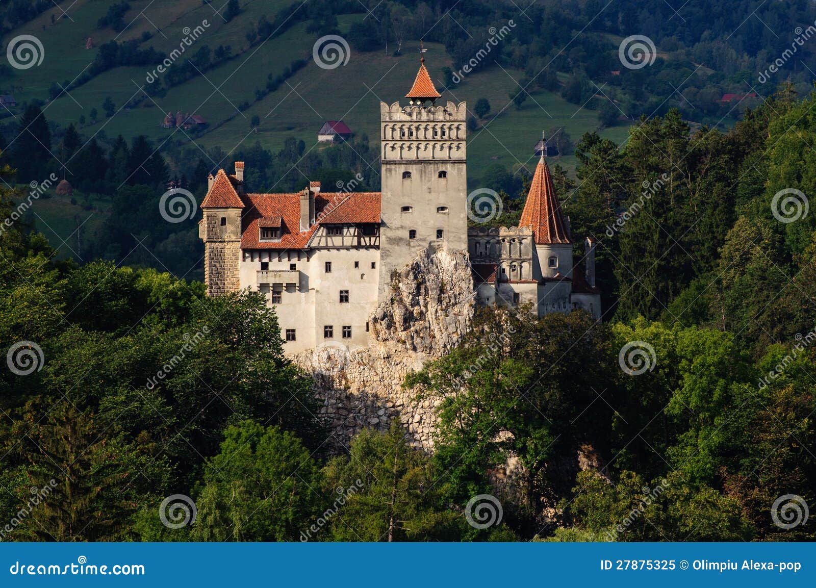 Bran Castle stock image. Image of building, home, landmark - 27875325