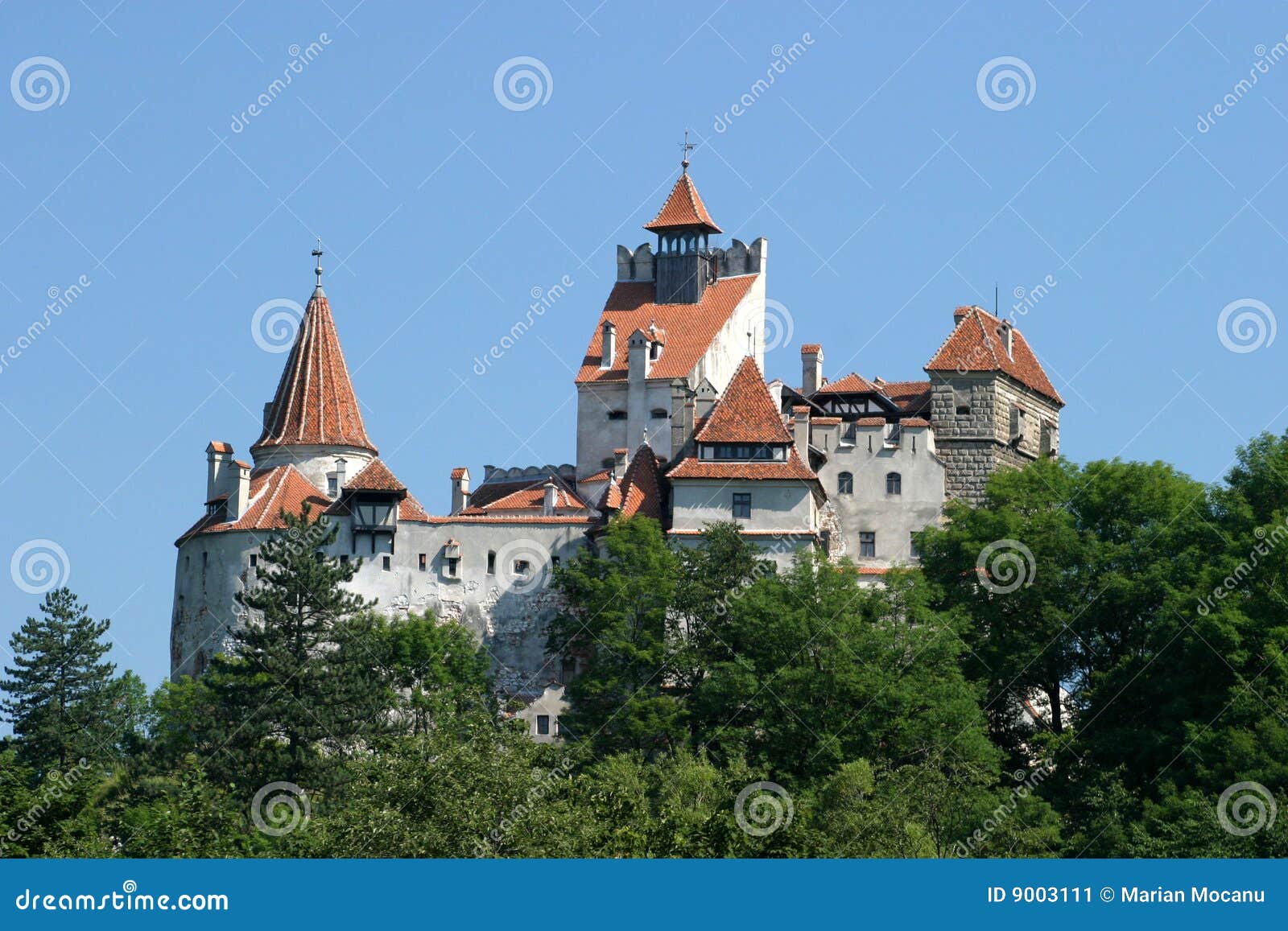 Bran castle stock image. Image of beauty, architecture - 9003111