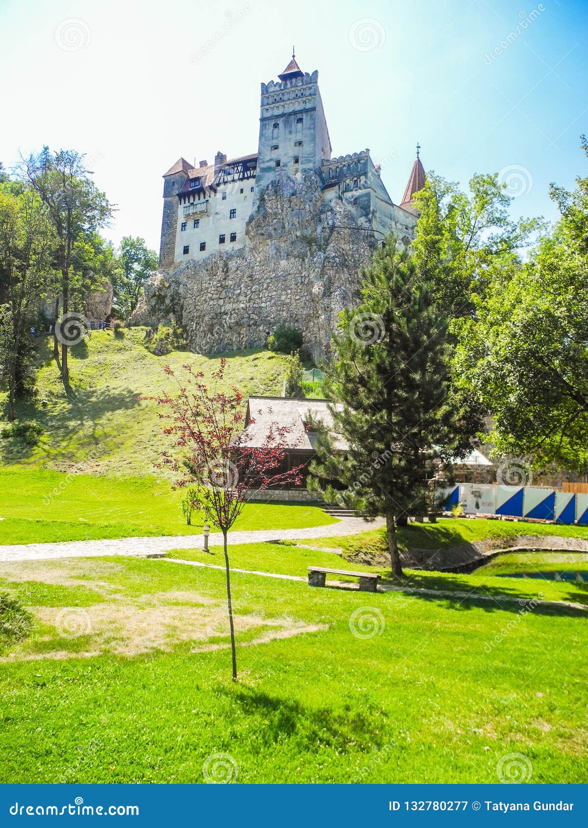 Bran Castle, Romania stock image. Image of myth, building - 132780277