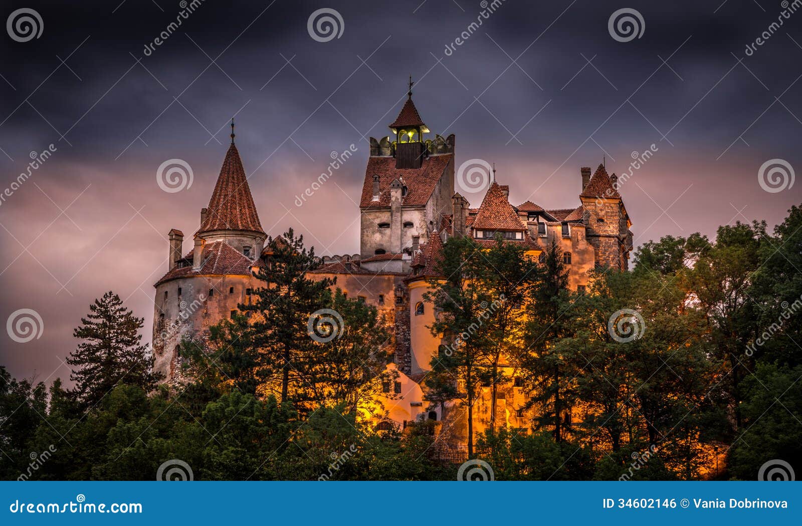 Bran Castle Stock Photography | CartoonDealer.com #34602146