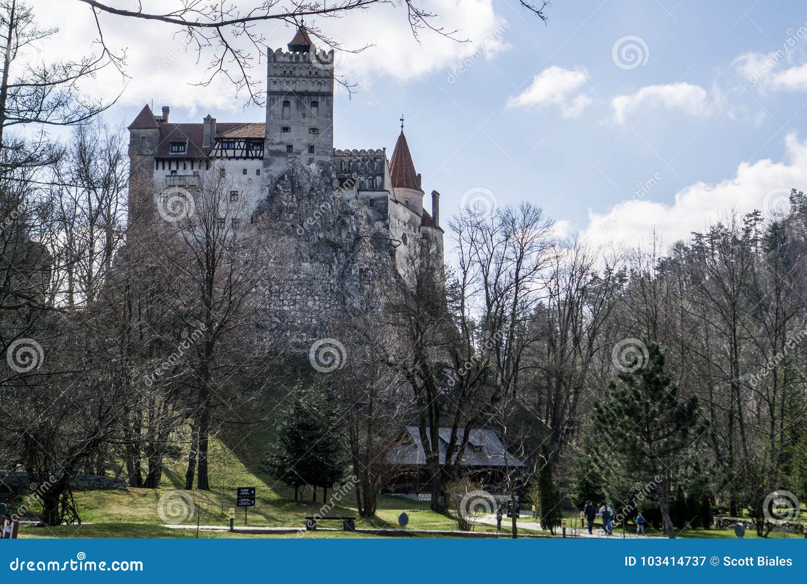 Bran, Romania stock image. Image of beautiful, legend - 103414737