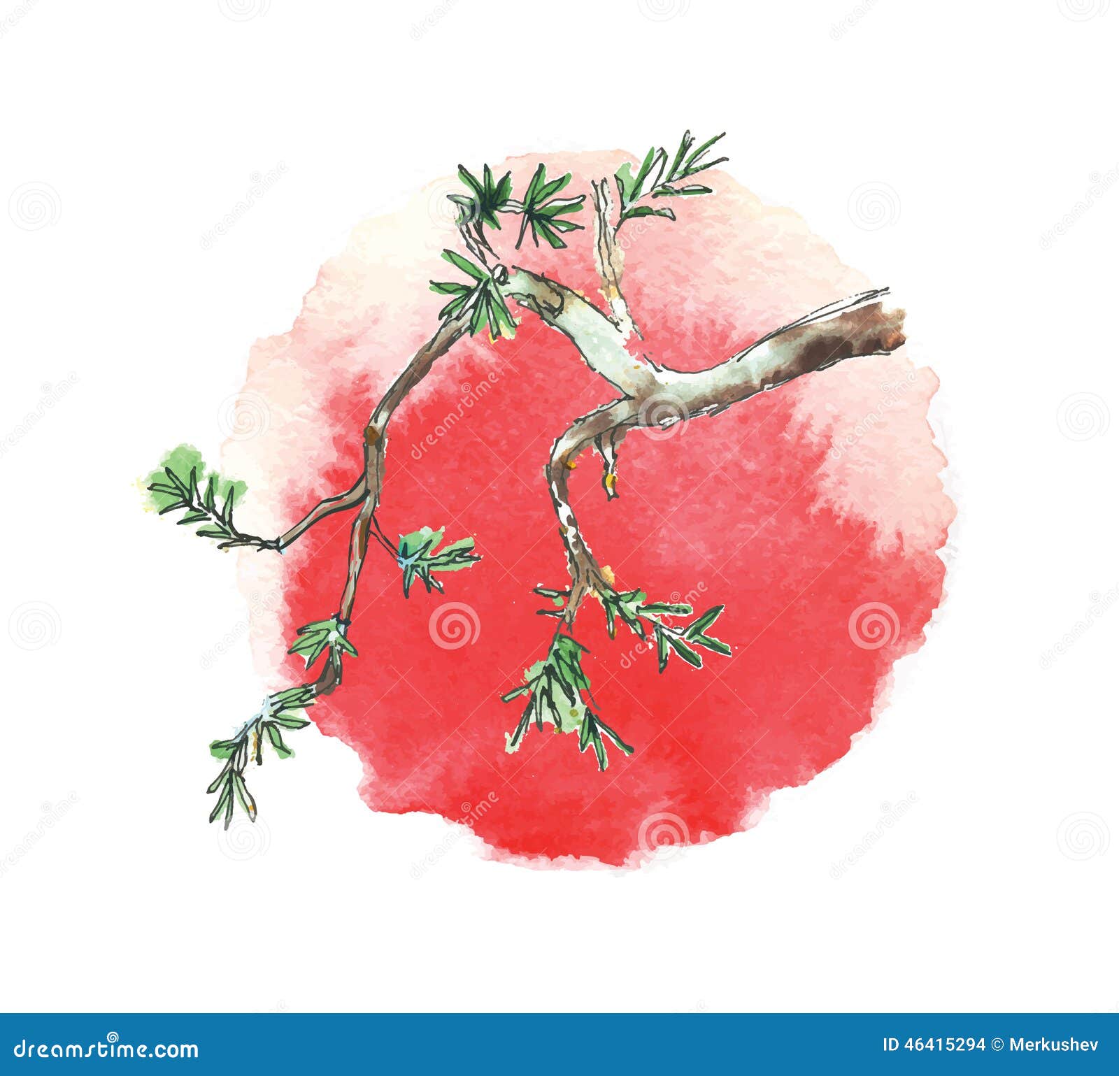 Juniper Tree Royalty-Free Illustration | CartoonDealer.com #112406970