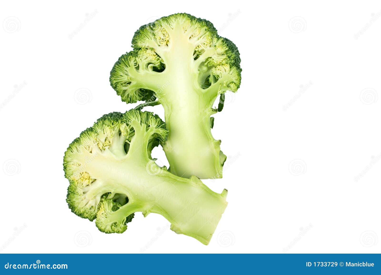 Branchements de broccoli image stock. Image du centrale - 1733729